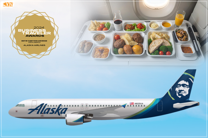 Alaska Airlines Wins Best Inflight Meals